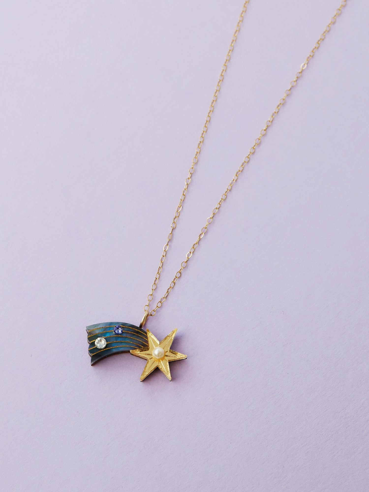 Shooting Star Necklace